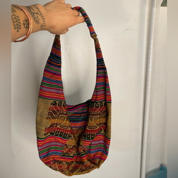 Bags | Authentic Peruvian Tribal Incan Shoulderbag Purse Multicolor ...